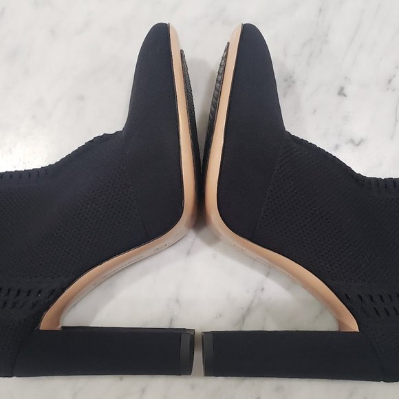 Gianvito Rossi | Shoes | Rare Gianvito Rossi Black Stretch Knit Thigh ...